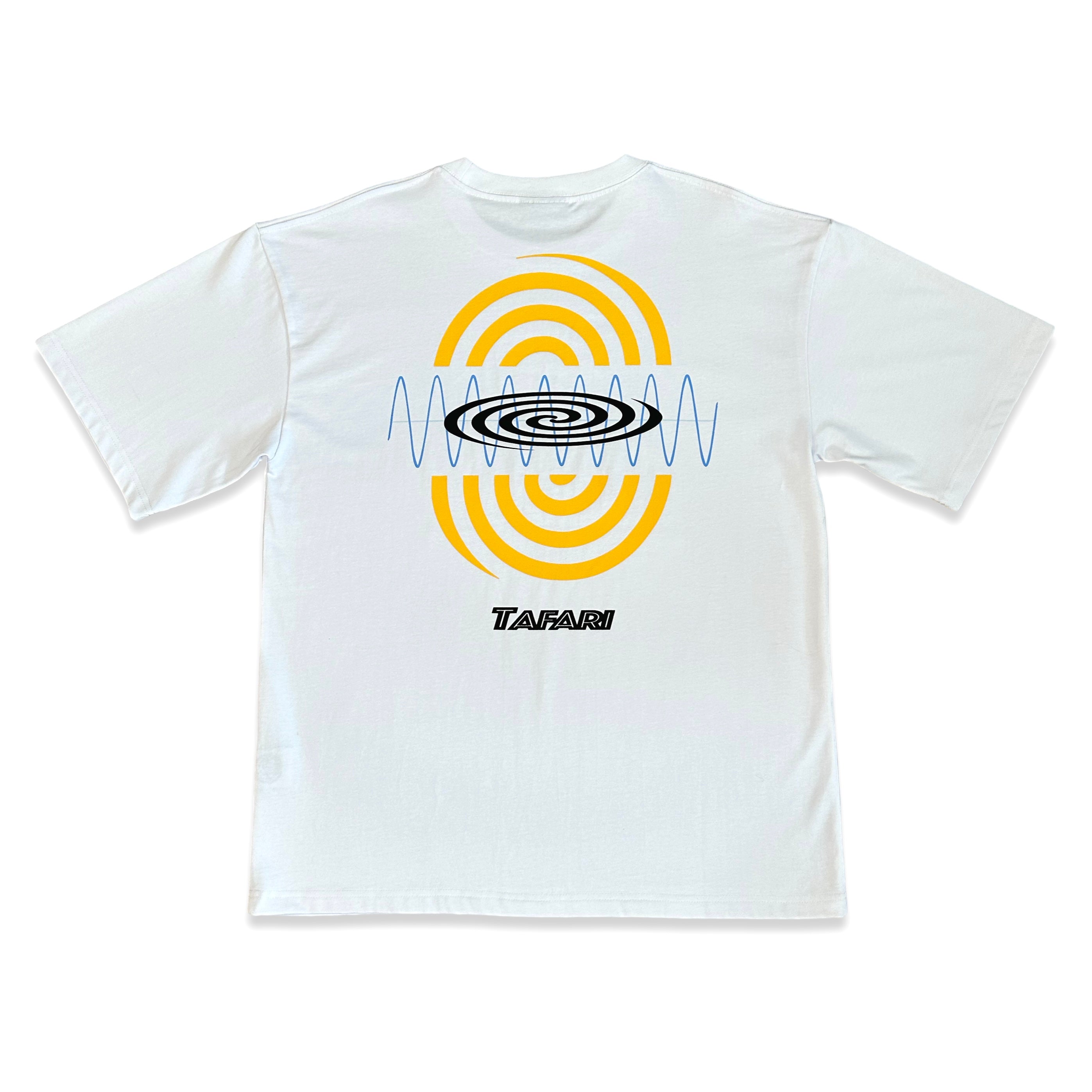 FREQUENCY T-SHIRT WHITE – Tafari World